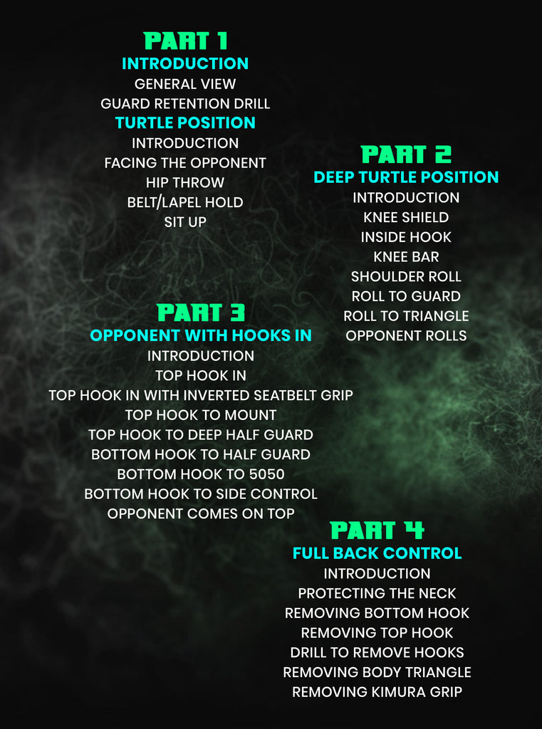 Bulletproof Back Escapes: The Deep Turtle Position by Almeida – BJJ Fanatics