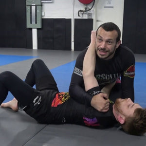 Far Side Arm Bar from Side Control with Lachlan Giles – BJJ Fanatics