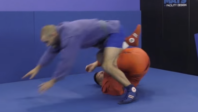 single leg roll