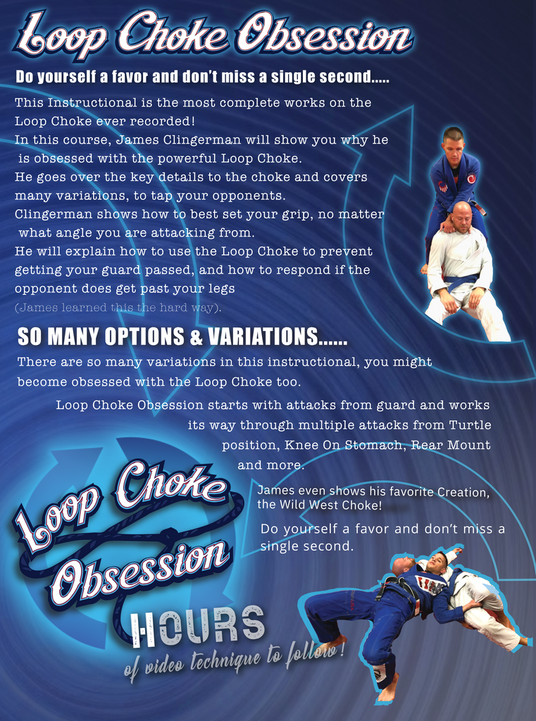 Loop Choke Obsession by James Clingerman – BJJ Fanatics
