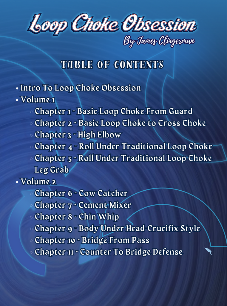 Loop Choke Obsession by James Clingerman – BJJ Fanatics