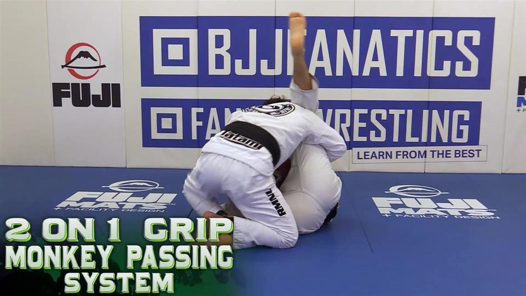 2 on 1 Grip Monkey Passing System by Robson Moura – BJJ Fanatics