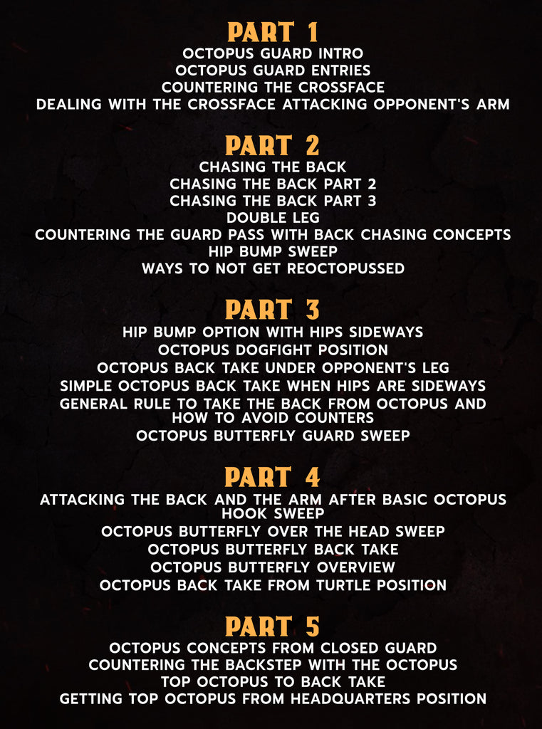 Octopus Guard Engineering by Adam Wardzinski – BJJ Fanatics
