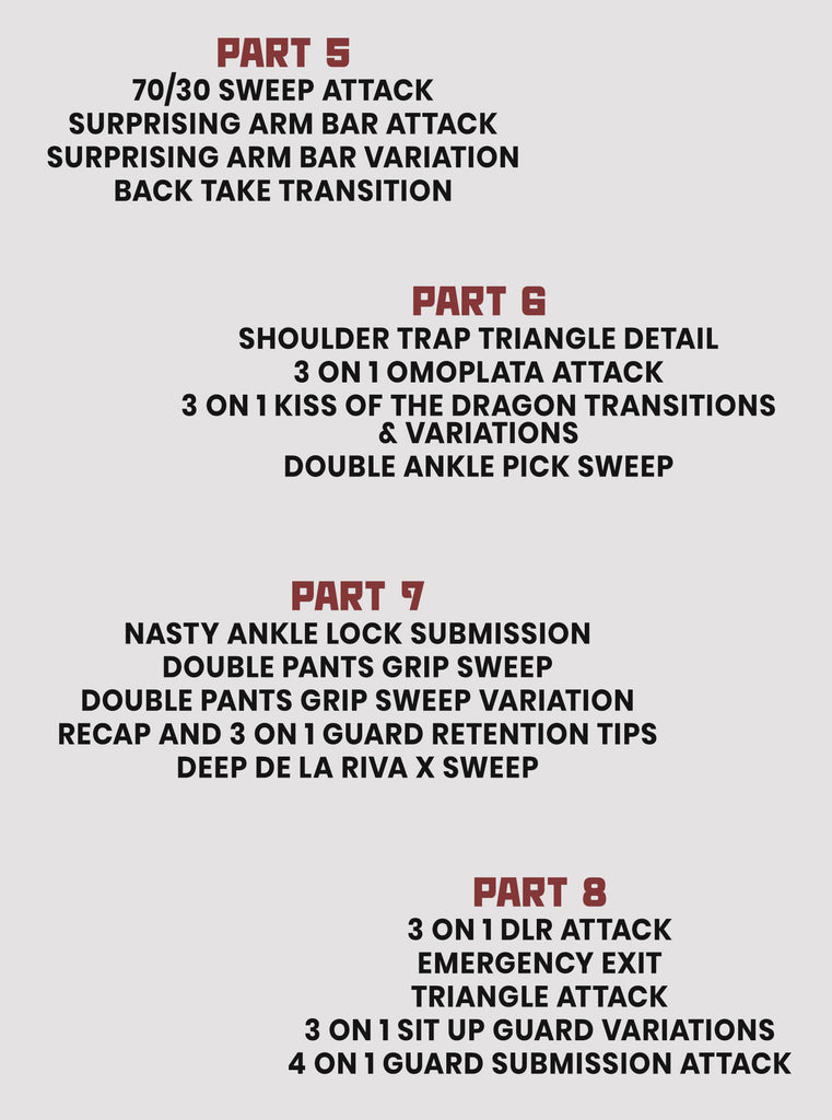 3 on 1 Guard Dominance by Andre Galvao – BJJ Fanatics