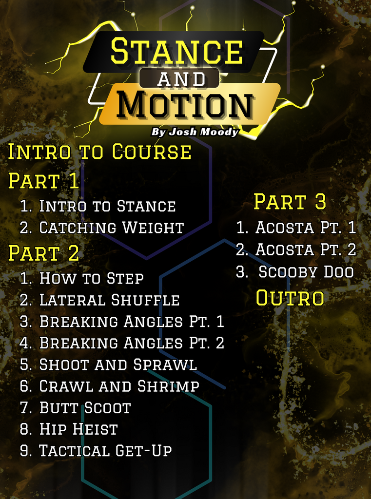 Stance and Motion by Josh Moody – BJJ Fanatics