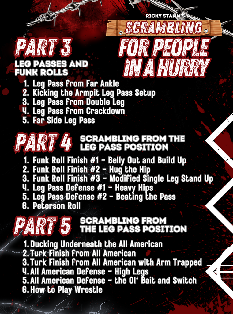 Scrambling For People In A Hurry by Ricky Stamm – BJJ Fanatics