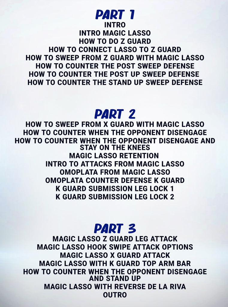 The Magic Lasso by Fabio Trindade – BJJ Fanatics