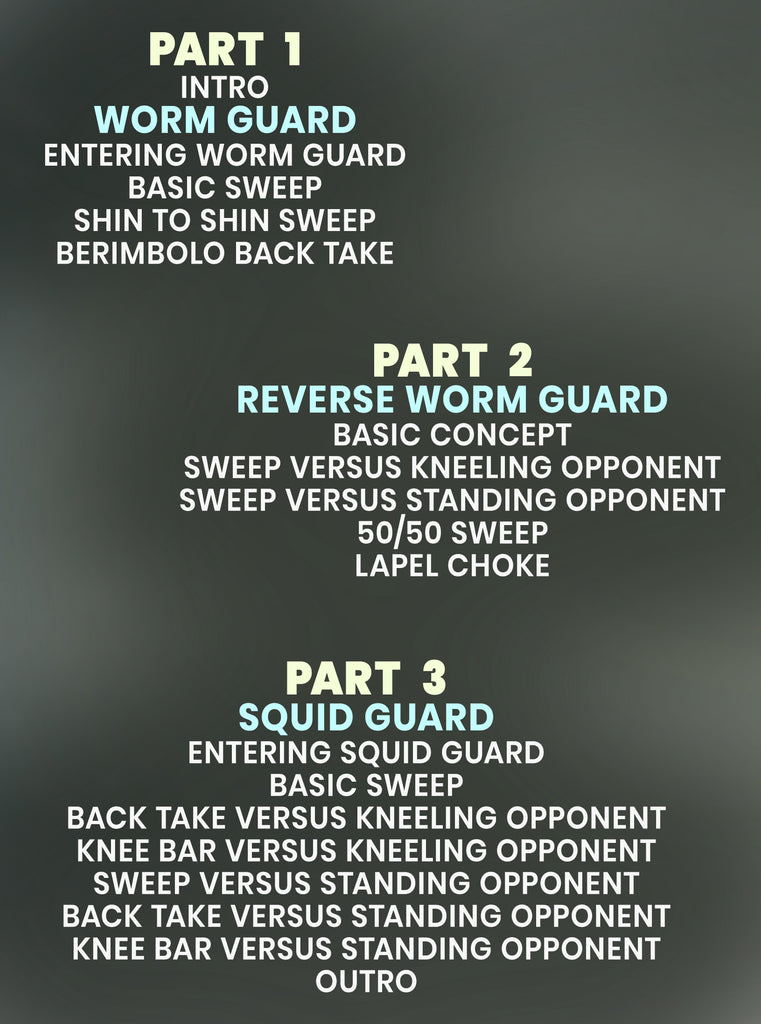 The Worm Guard by Florian Bayili – BJJ Fanatics