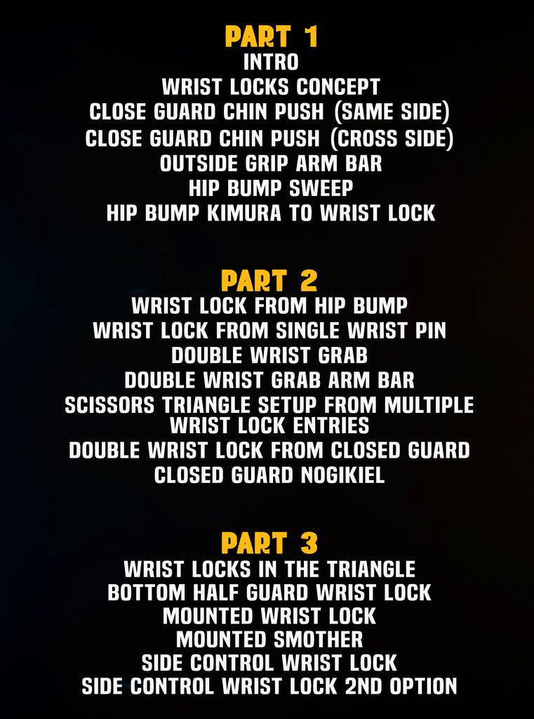 Wristlocks and Other Things To Get Unfriended by Kent Peters – BJJ Fanatics