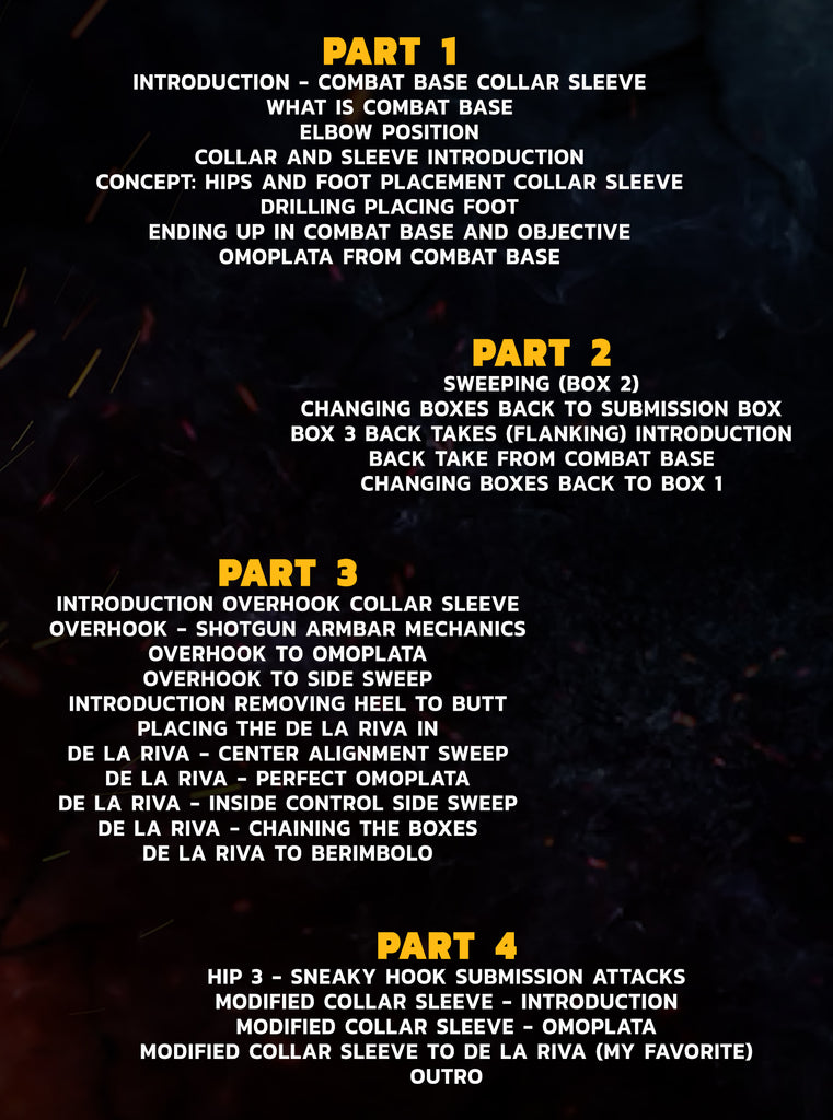 Combat Base Destruction: Collar Sleeve by Mikey Musumeci – BJJ Fanatics