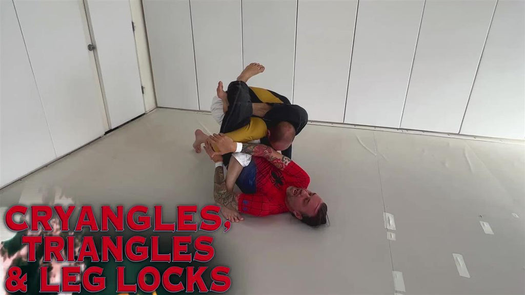 Cryangles, Triangles & Leglocks by Mike Bidwell – BJJ Fanatics