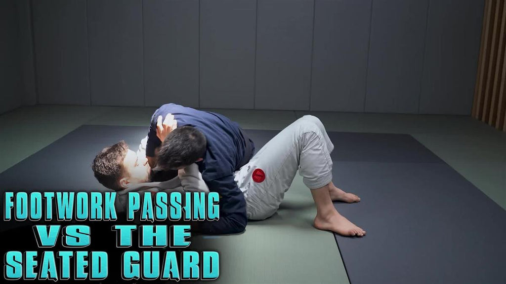 Footwork Passing vs The seated Guard by Isaac Doederlein – BJJ Fanatics