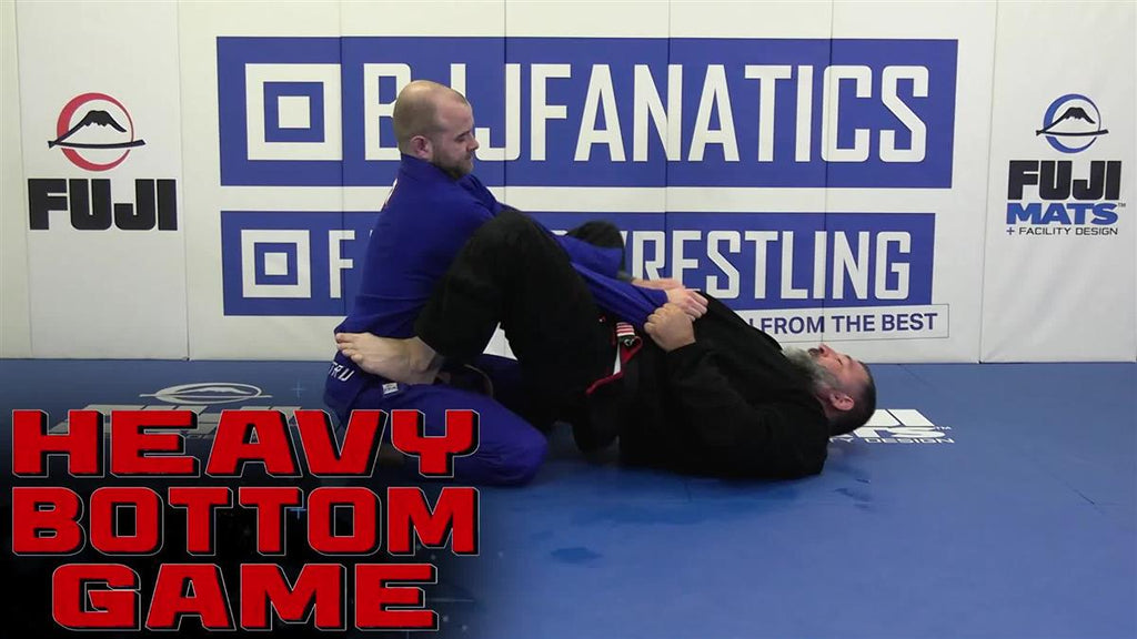 Heavy Bottom Game by Fabiano Scherner – BJJ Fanatics
