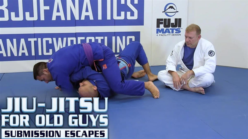 Jiu Jitsu For Old Guys: Submission Escapes by Bernardo Faria – BJJ Fanatics