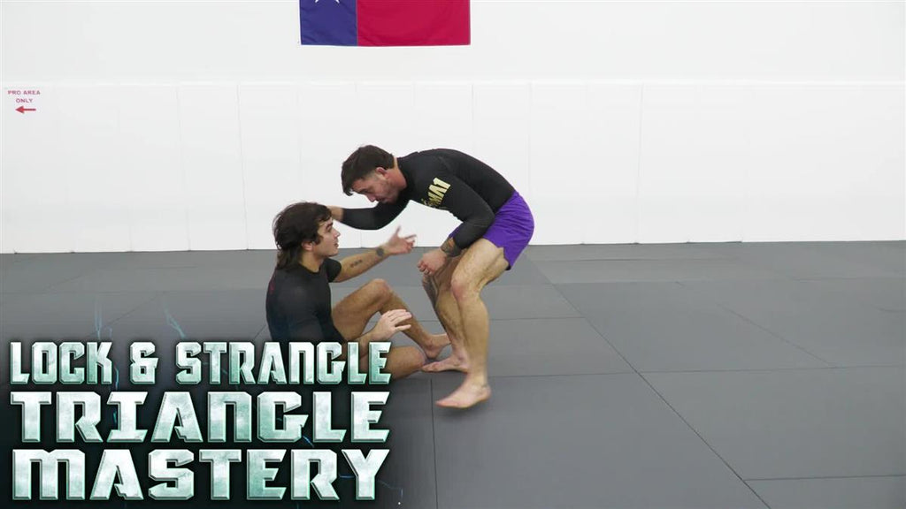 Lock & Strangle Triangle Mastery by Kieran Kichuk – BJJ Fanatics