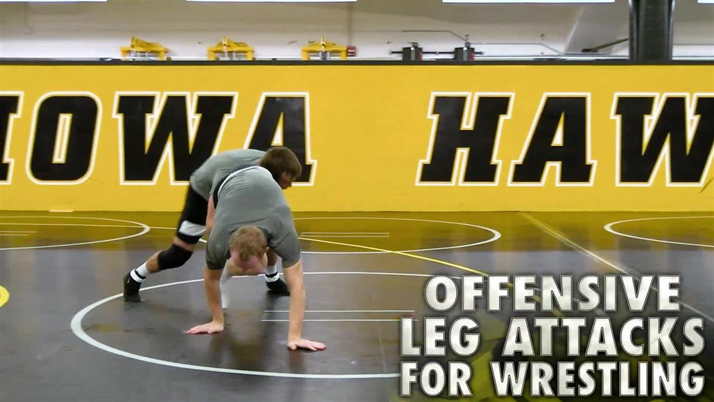 Offensive Leg attacks For Wrestling by Brandon Sorensen – BJJ Fanatics