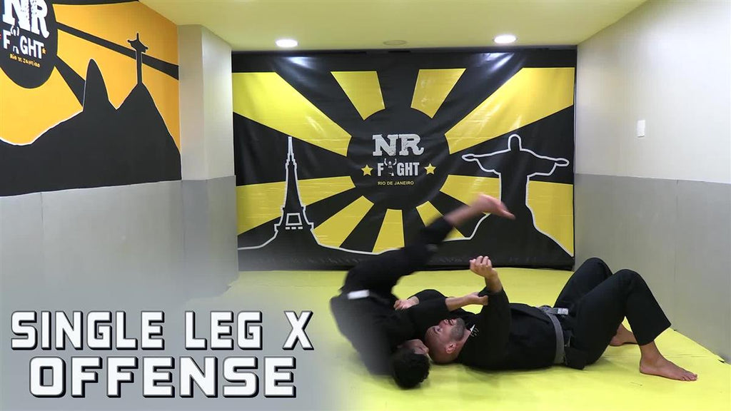 Single Leg X Offense by Nathaniel Jackson – BJJ Fanatics