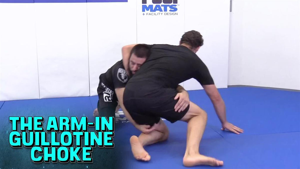 The Arm-In Guillotine Choke by Ricardo Almeida – BJJ Fanatics