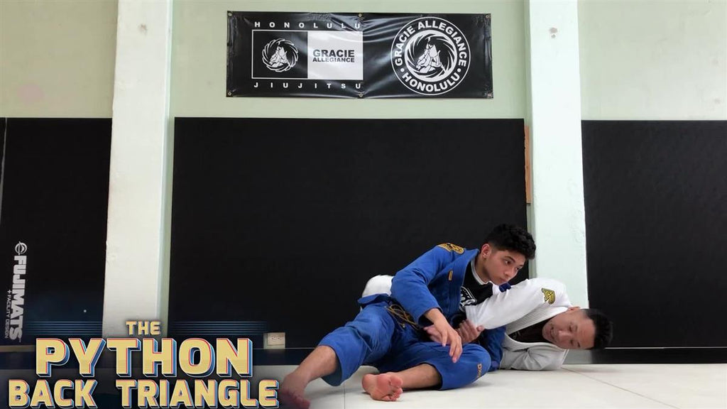 The Python Back Triangle by Michael Chu – BJJ Fanatics