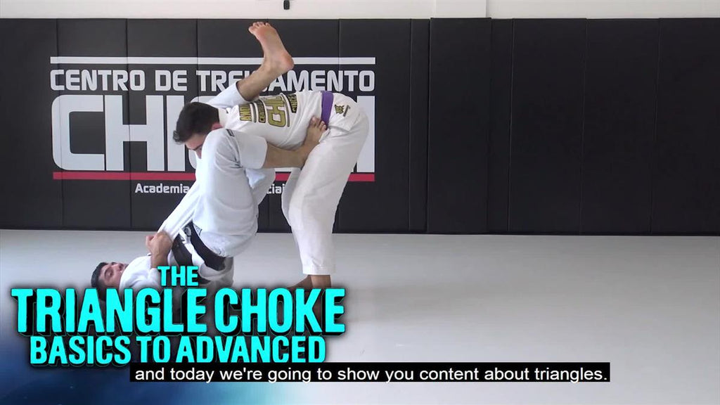 The Triangle Choke Basics To Advanced by Joao Chiozzi – BJJ Fanatics