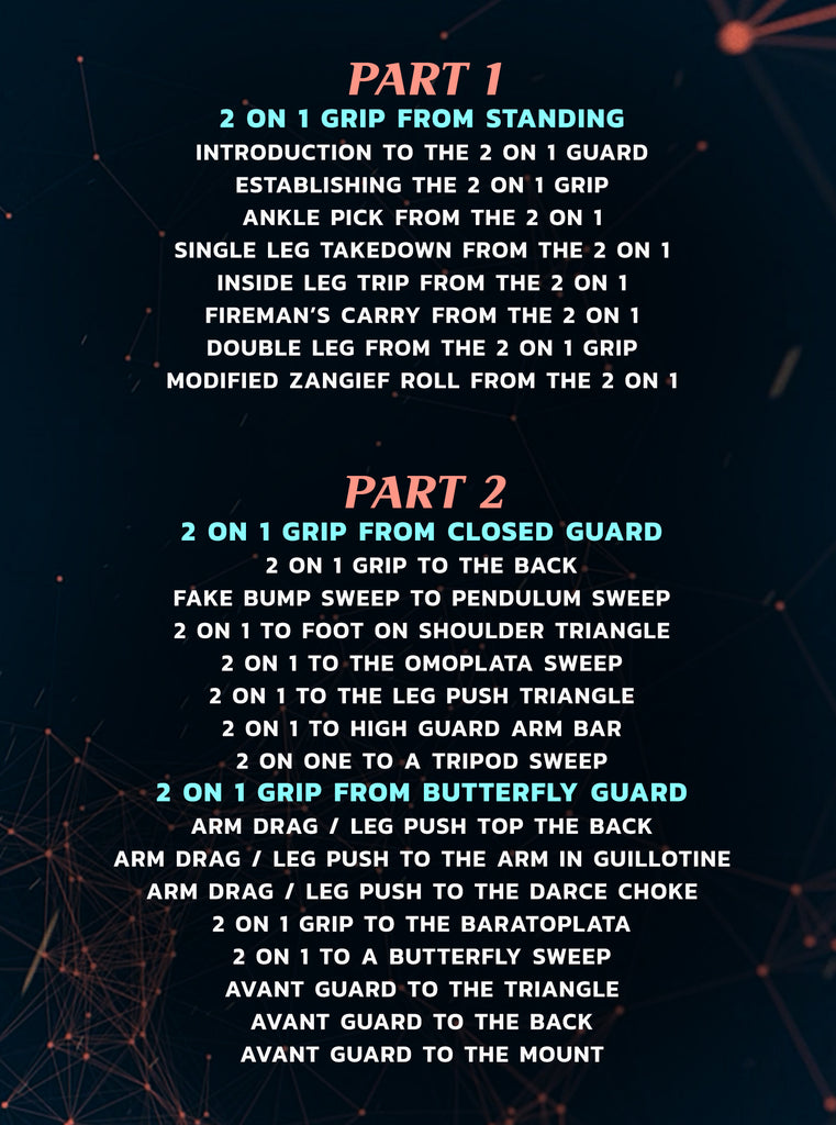 Mastering The 2 on 1 Grip by Alex Kennedy – BJJ Fanatics