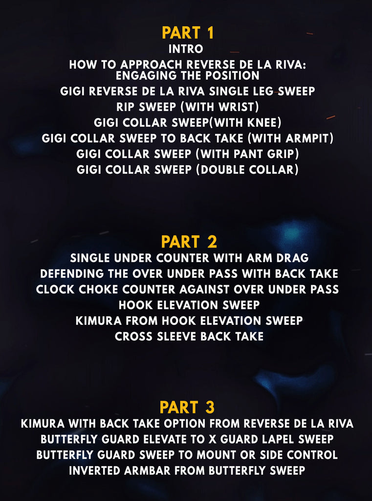 The Inverted De La Riva & Gigi Collar Sweep by Alexandre Gigi Paiva ...