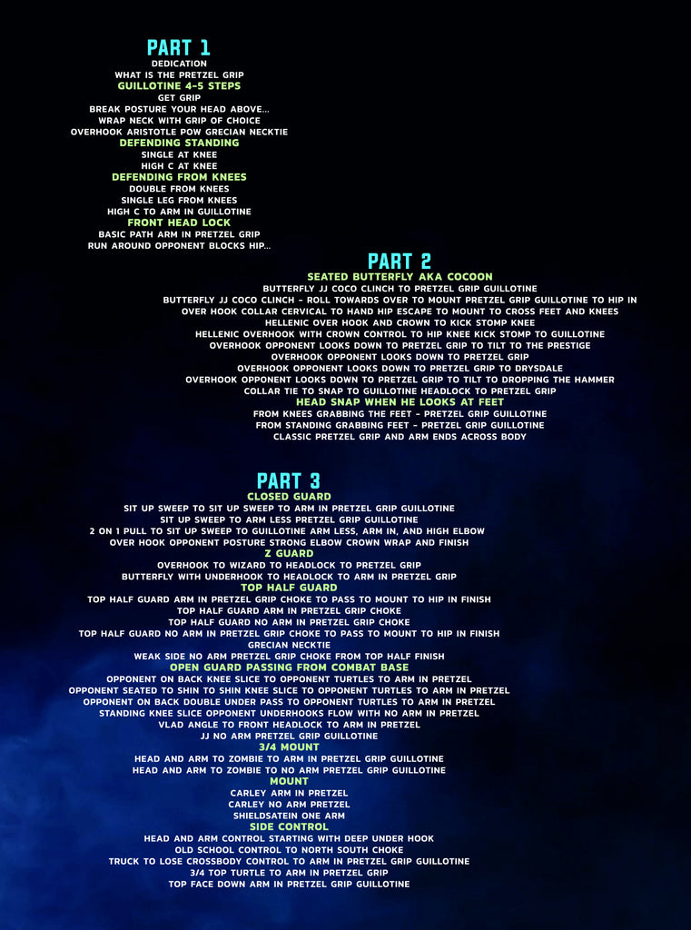 The Pretzel Grip Guillotine System by Denny Prokopos – BJJ Fanatics
