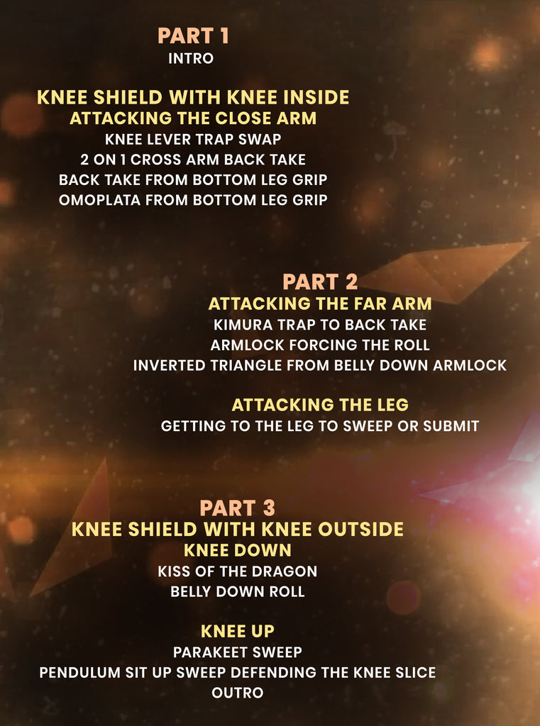 No Gi Knee Shield Guard by Felipe Pena Preguica – BJJ Fanatics