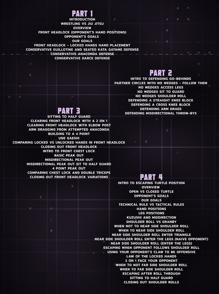 The Pillars of Defense: Turtle & Front Headlock Escapes by Gordon Ryan ...