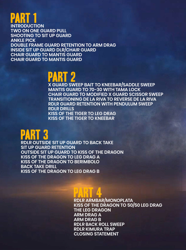 The Aggressive Open Guard No Gi by Johnny Tama – BJJ Fanatics