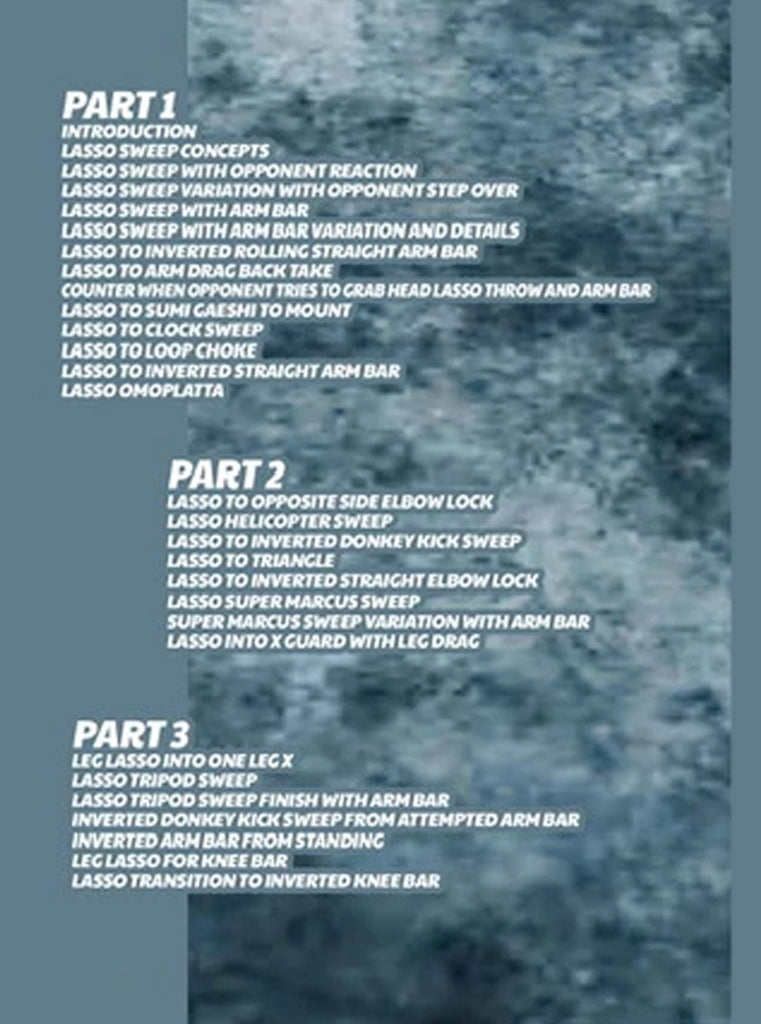 Mastering The Lasso Guard by Marcos Tinoco – BJJ Fanatics