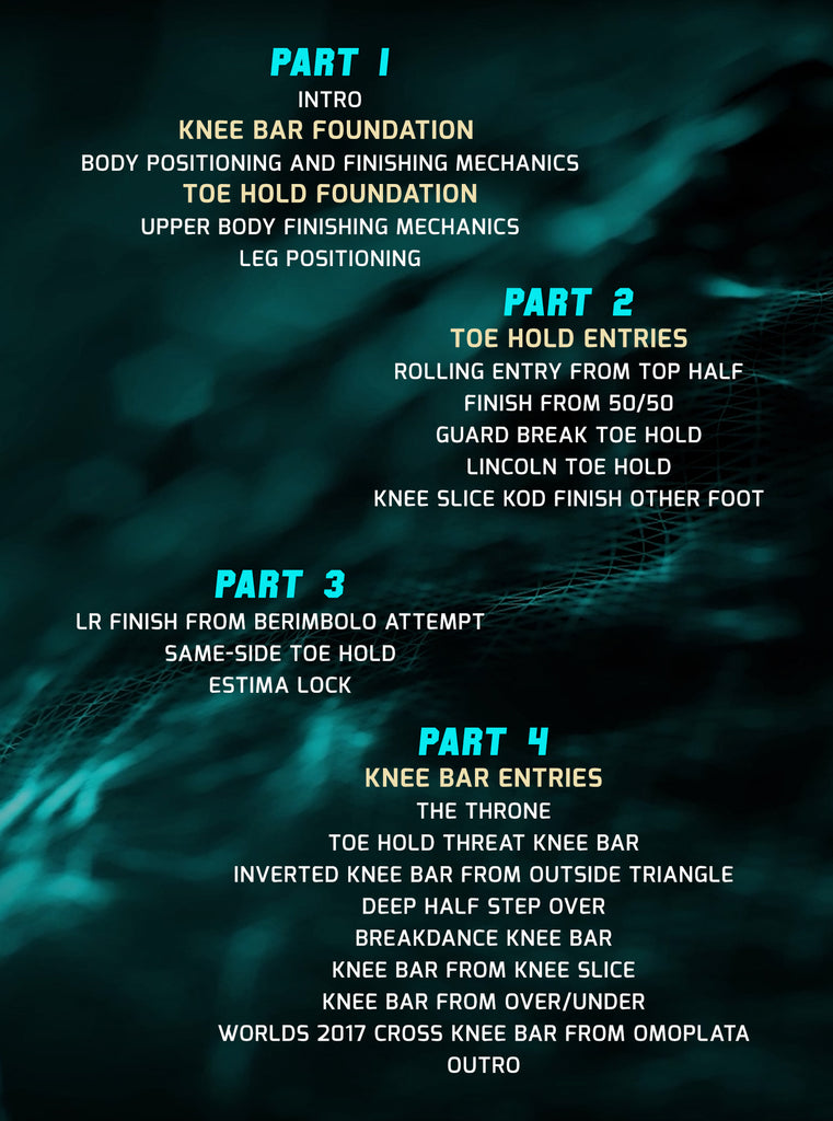 The Frosty Leg Lock System by Quentin Leahy – BJJ Fanatics