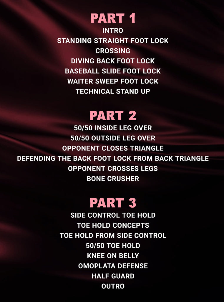 The Comprido Foot Lock by Rodrigo "Comprido" Medeiros – BJJ Fanatics