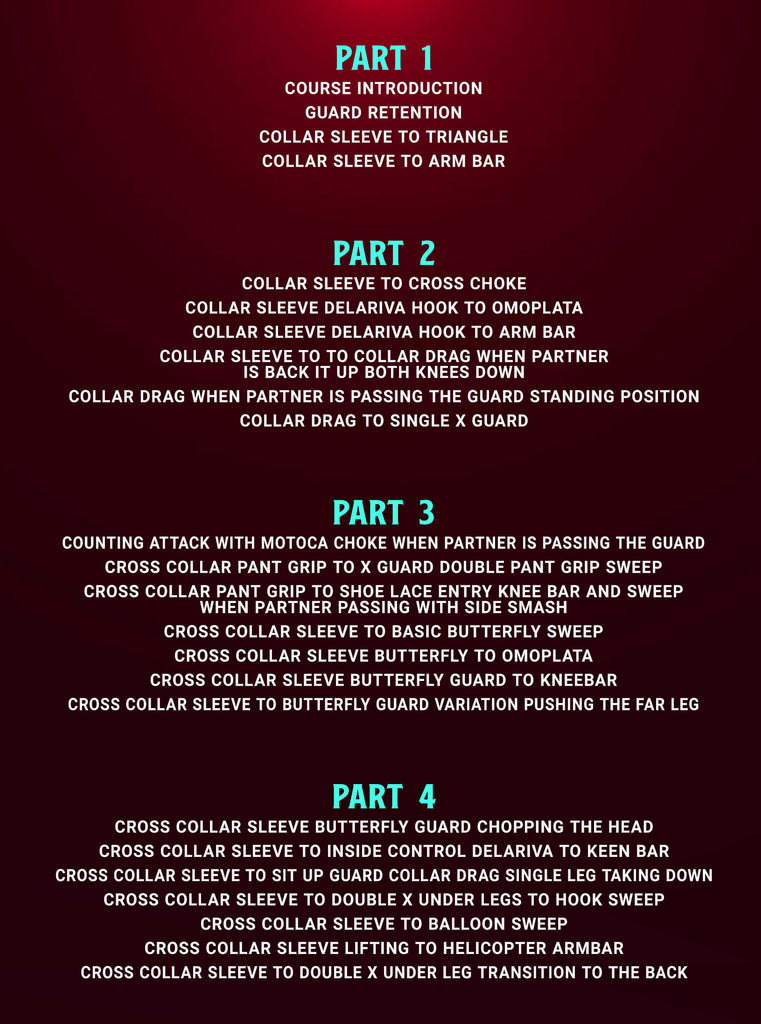 Cross Collar Sleeve Guard by Romulo Barral – BJJ Fanatics