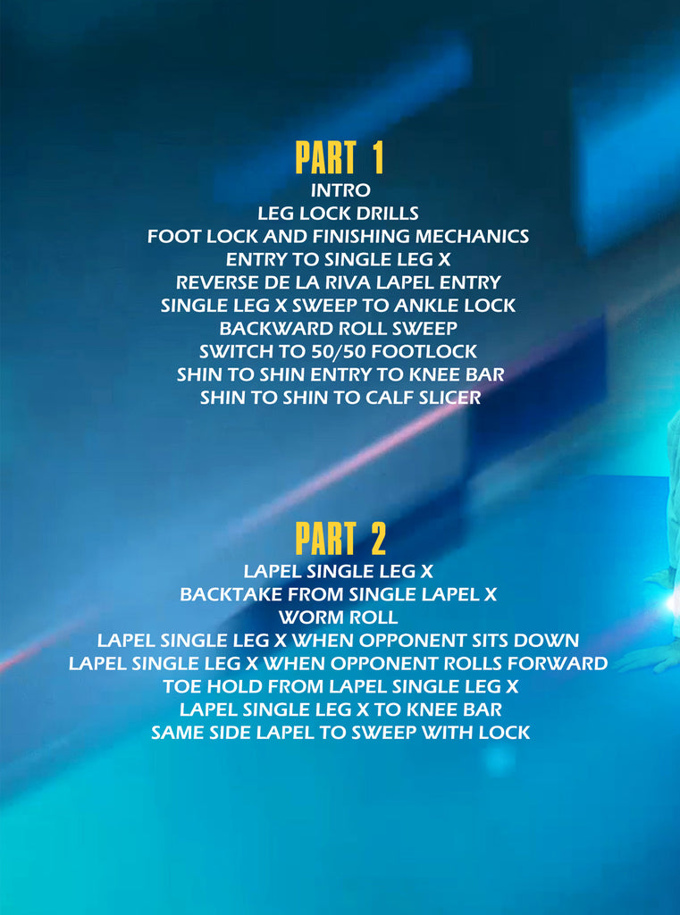 The Belly Down Footlock From Single Leg X by Tarik Hopstock – BJJ Fanatics