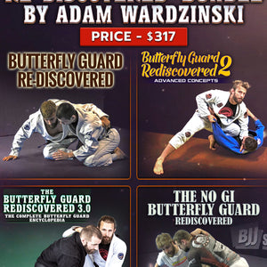 The Butterfly Re-Discovered Bundle by Adam Wardzinski – BJJ Fanatics