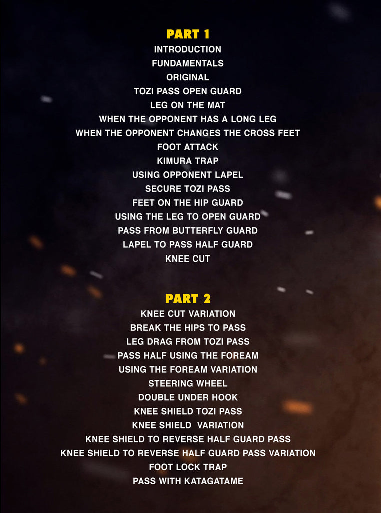 The Tozi Pass and Pressure Passing Mechanics by Tozi – BJJ Fanatics