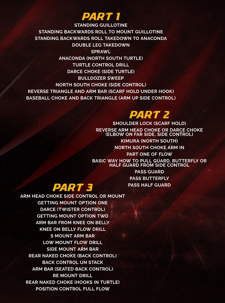 Dynamic No Gi Positional Control by Troy Manning – BJJ Fanatics